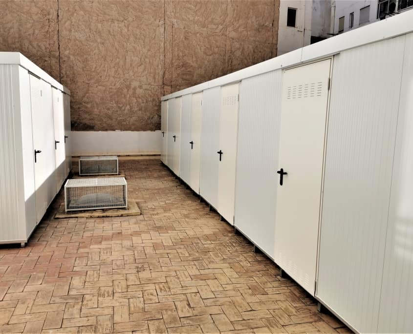 Trasteros prefabricados Amplia. Módulos prefabricados metálicos