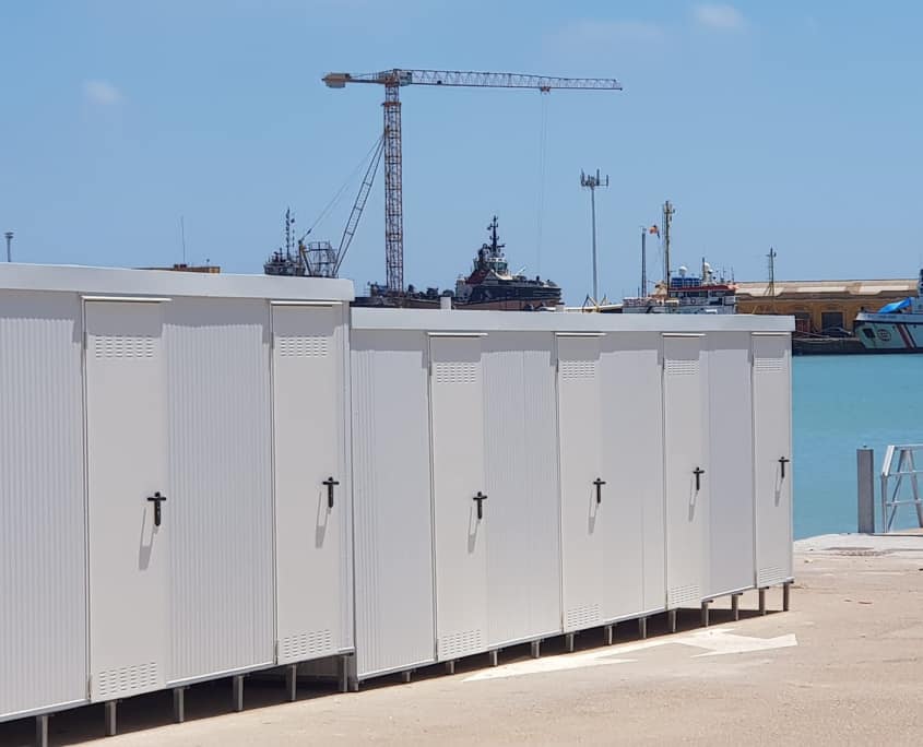 Trasteros prefabricados Amplia. Módulos prefabricados metálicos